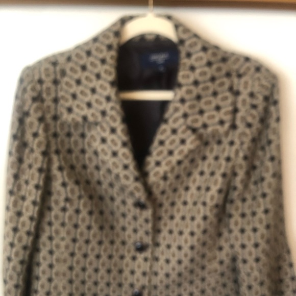 Jackets & Coats | Jones Wear Multi Color Three Quarter Length Sleeve ...